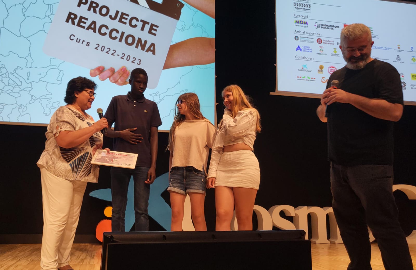 Proyecto Reacciona, solidaridad en los institutos - Matres Mundi